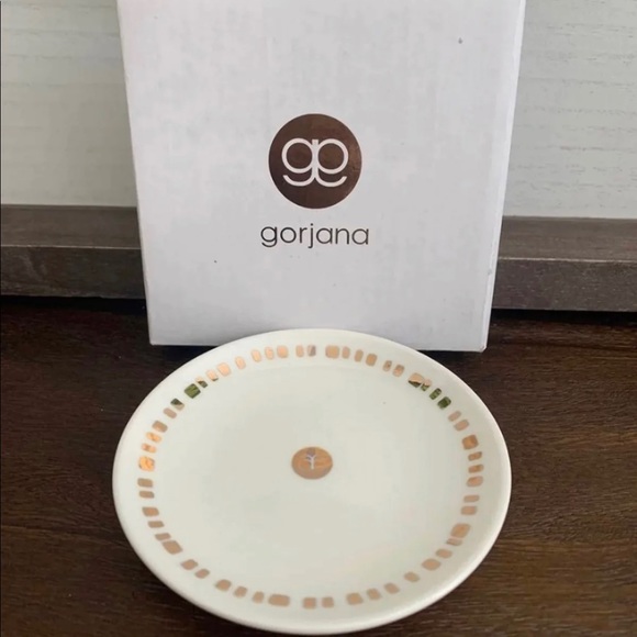 Gorjana | Accessories | Gorjana Logo Gold Jewelry Dish New | Poshmark